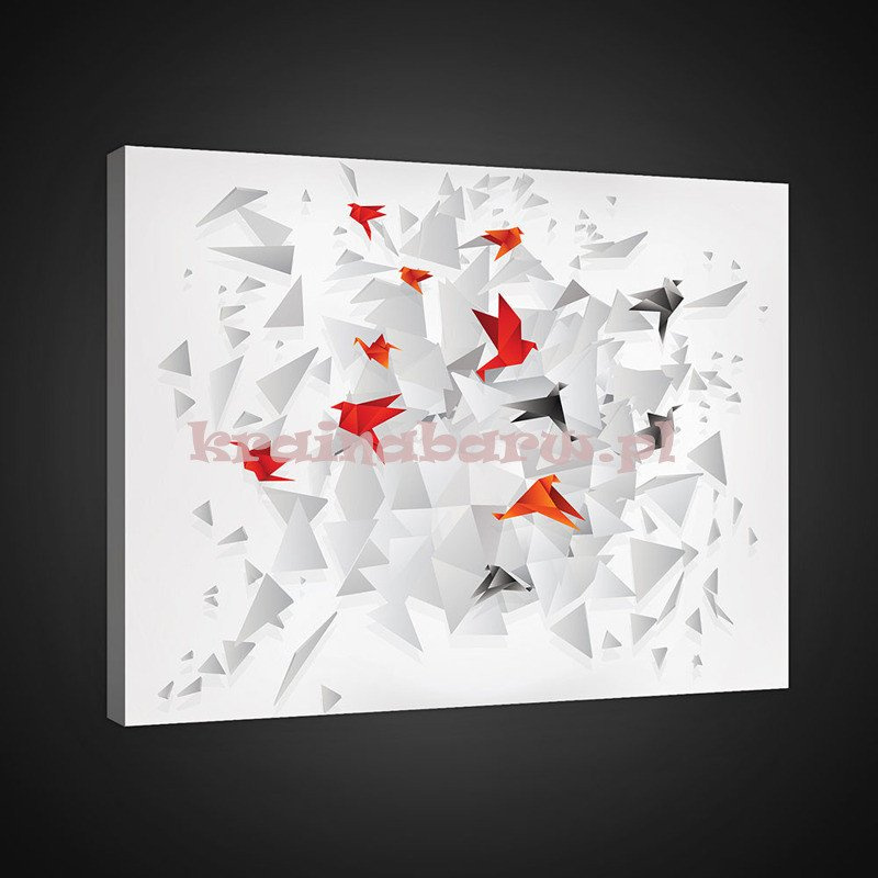 Obraz na płótnie PP1556 Origami - CONSALNET - Sklep Tanie Fototapapety